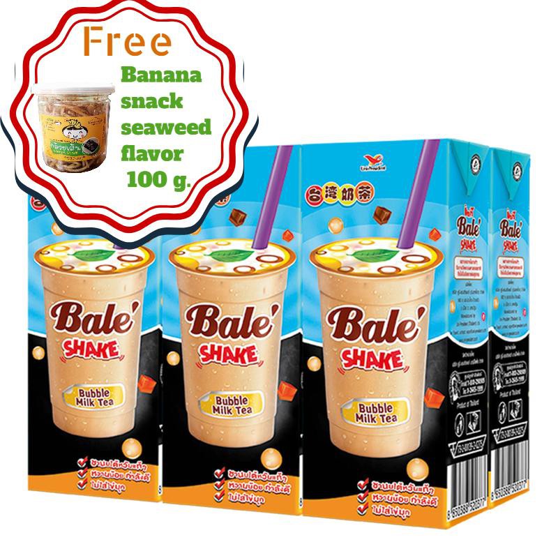 Unif drink 230 ml x6 box แถมฟรีBanana family Banana snack seaweed ...