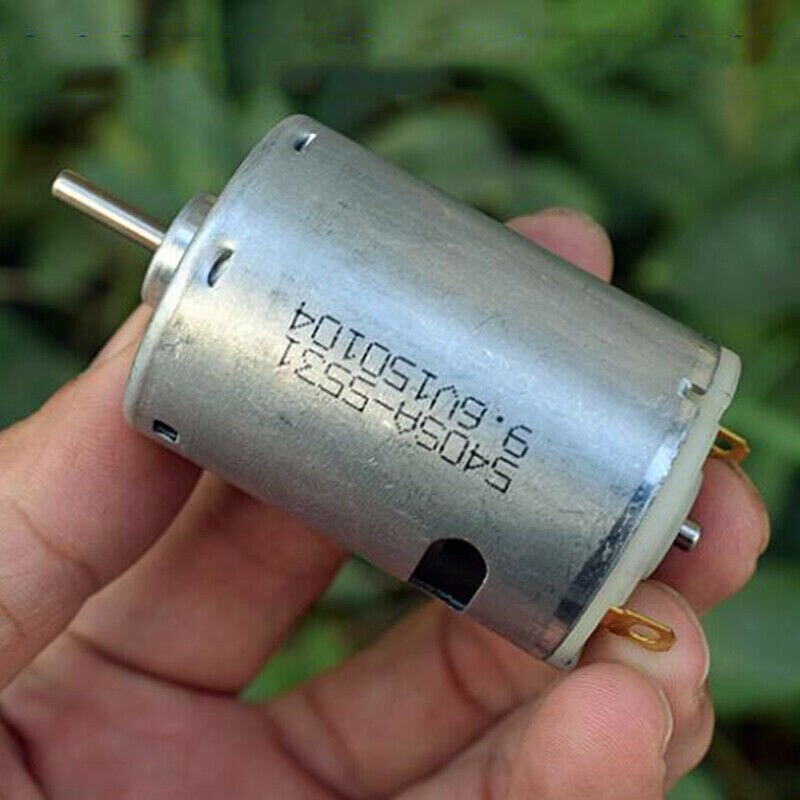 Electric RS-540 Motor DC 6V-12V 9V 27000RPM High Speed Large Torque DIY ...