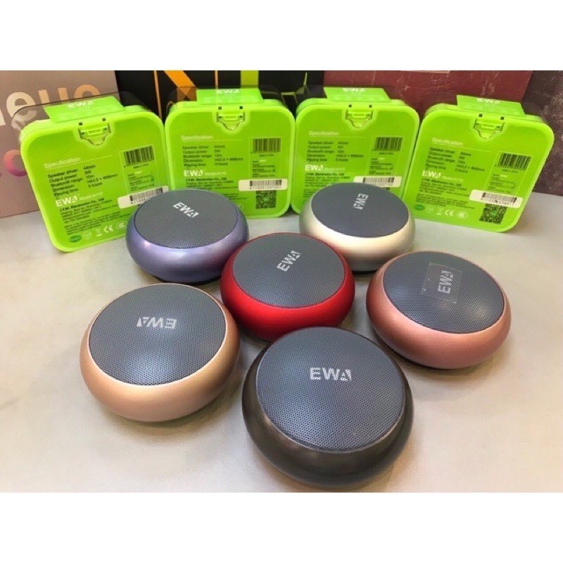 ลำโพงพกพาไร้สาย EWA A110 HiFi Bluetooth Speaker (ของแท้ 100%) | Shopee Thailand