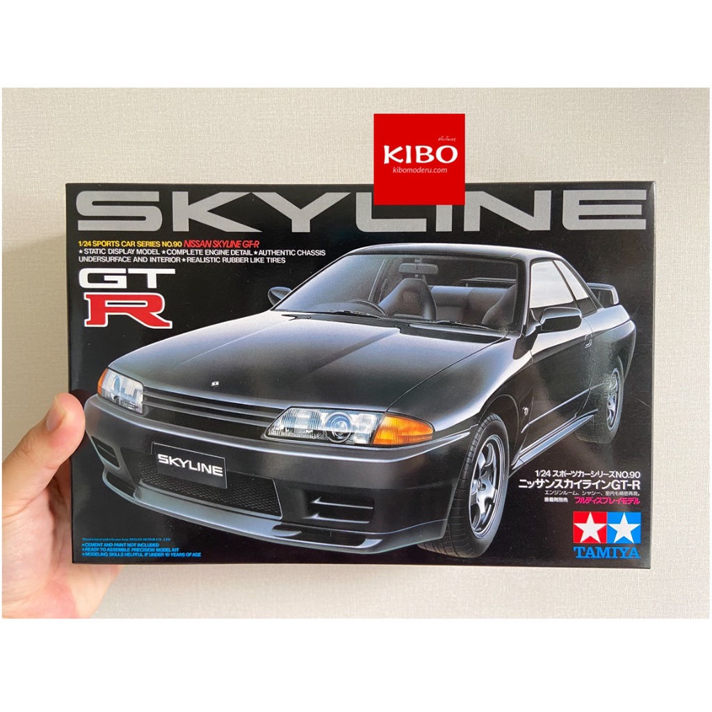 🇹🇭โมเดลรถประกอบ ทามิย่า 24090 Tamiya Nissan skyline GT-R r32 สเกล 1/24 | Shopee Thailand