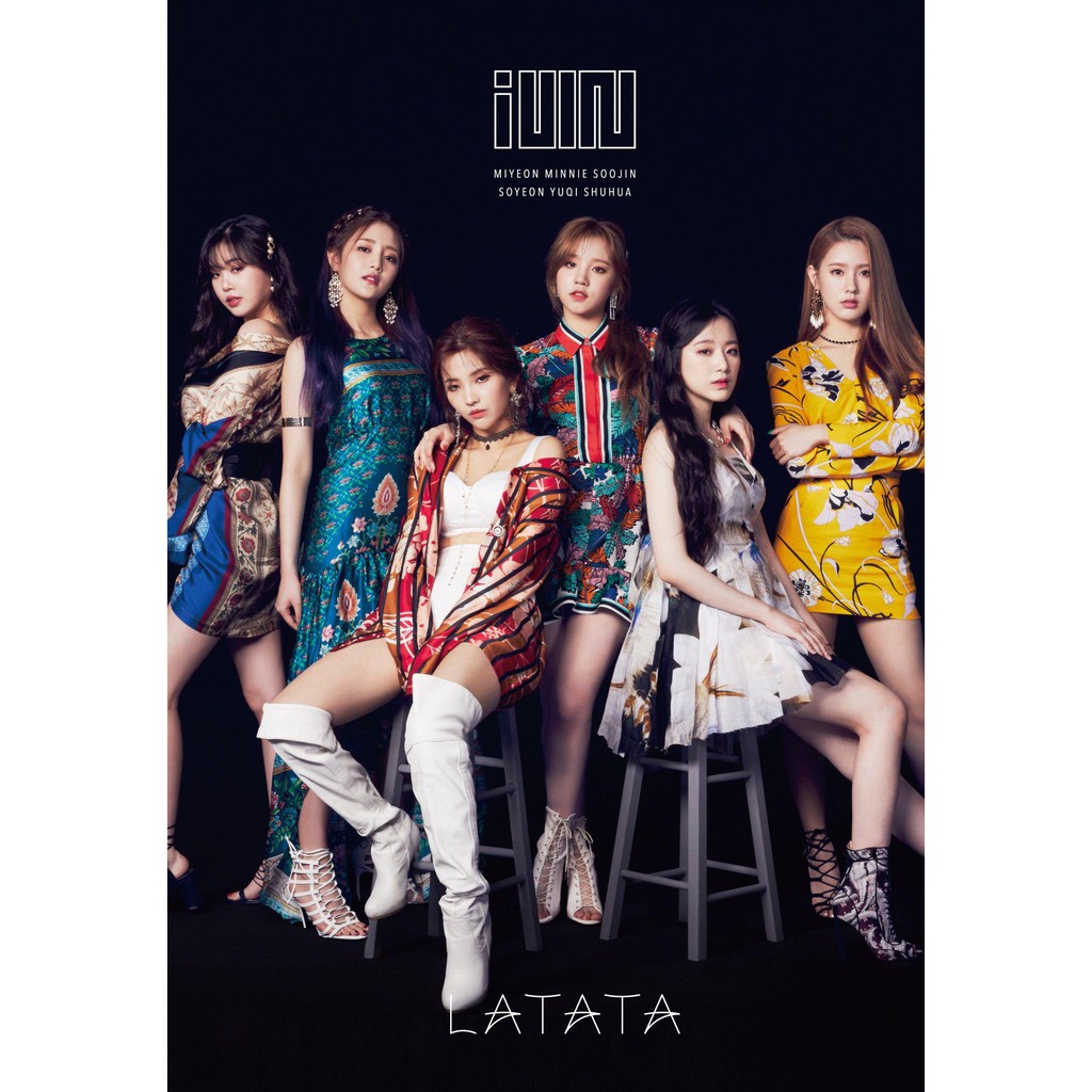 โปสเตอร์ G IDLE จีไอเดิล Poster Korean Girl Group เกิร์ล กรุ๊ป เกาหลี K ...