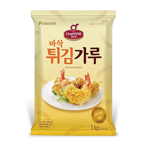 Korean frying mix แป้งชุบทอดเกาหลี ตราเชฟวัน (1kg.) | Shopee Thailand