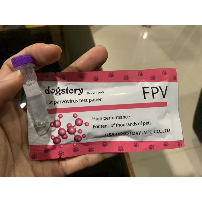 fpv ชุดตรวจไข้หัดแมว test kit fpv | Shopee Thailand