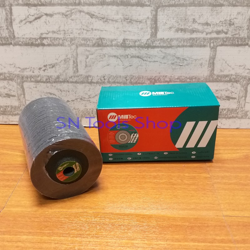 ใบเจียรหนา ใบเจีย 4 นิ้ว Milltec ใช้กับ หินเจียร์ ลูกหมู ทุกรุ่น | Shopee Thailand