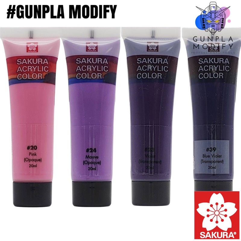 SAKURA Acrylic Color สีอะคริลิค ซากุระ ขนาด 20 ml | Shopee Thailand