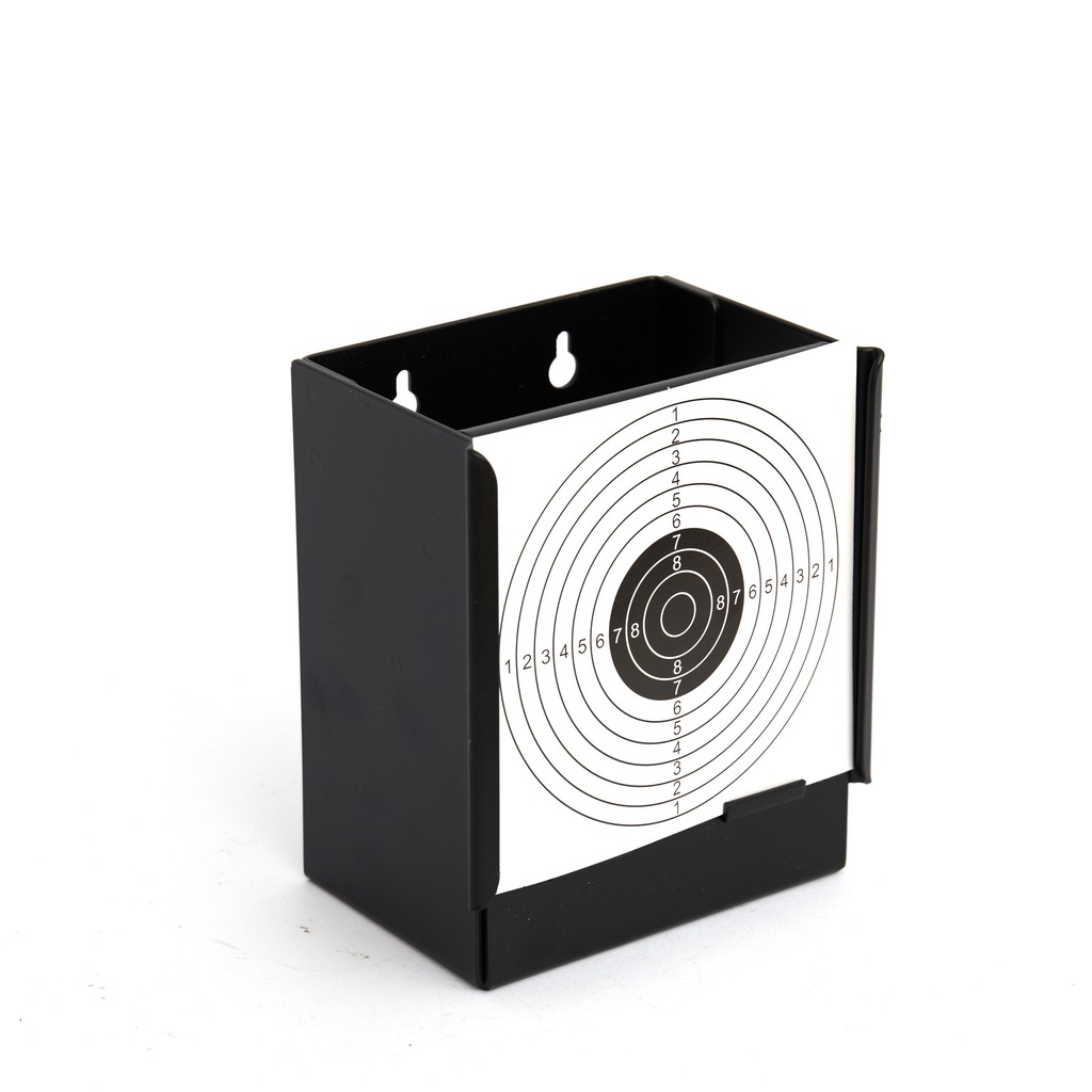 Target Holder Case Target Box Pellets Trap with Metal Target games toys ...