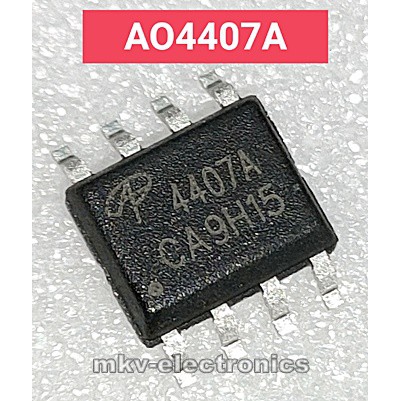 (1ตัว) AO4407 , 4407 , MOSFET P-Channel 12A 30V , SOP-8 | Shopee Thailand