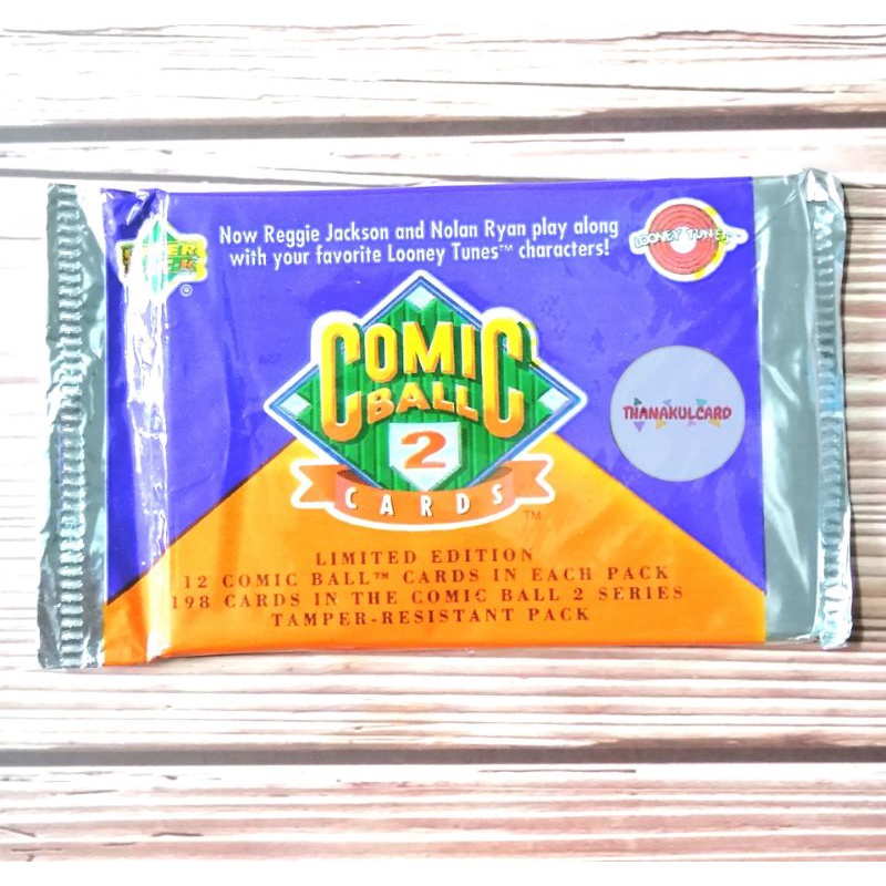 (Sealed Pack) 1992 UPPER DECK LOONEY TUNES COMIC BALL 2 (ซองสุ่มการ์ด ...