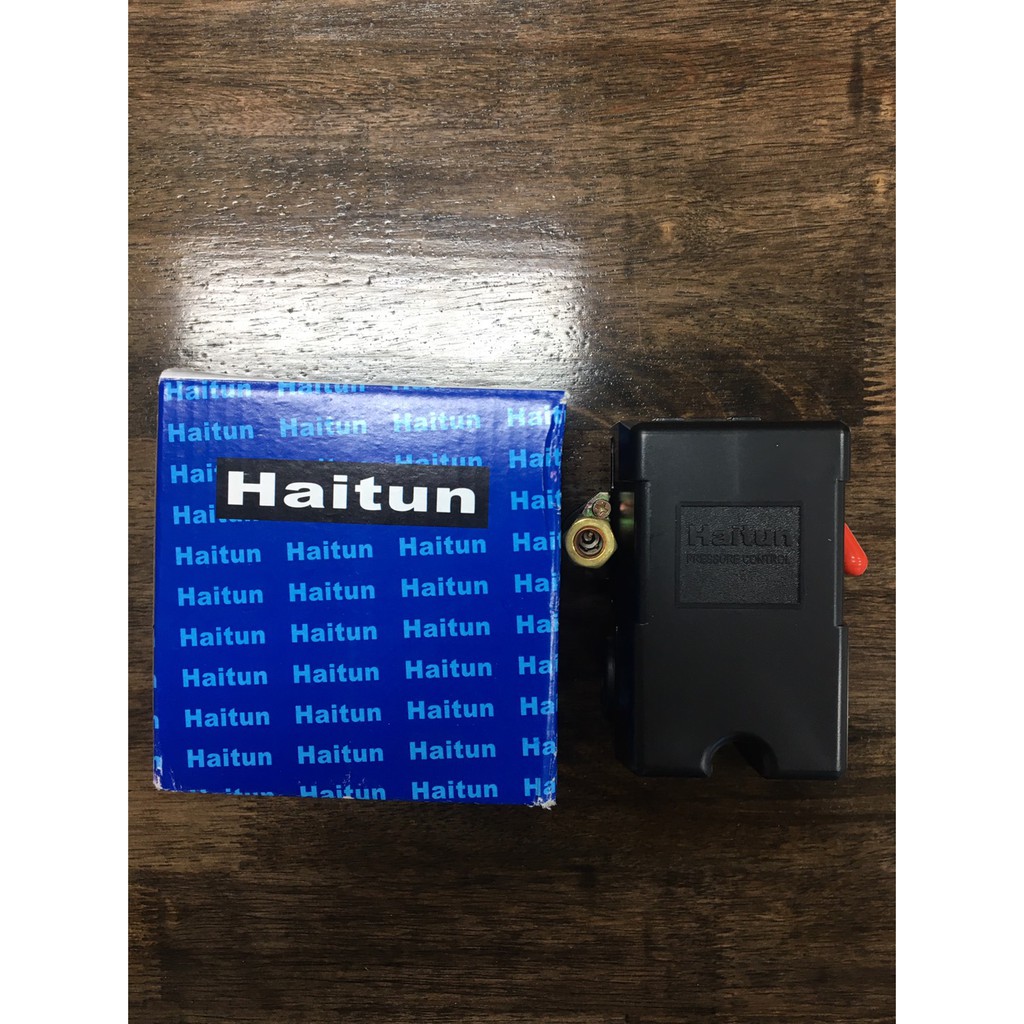 สวิทซ์ออโต้ ปั้มลม Haitun 1/4" (2หุน) เกลียวใน 1 ทาง PC-6 เพรสเชอร์ ...