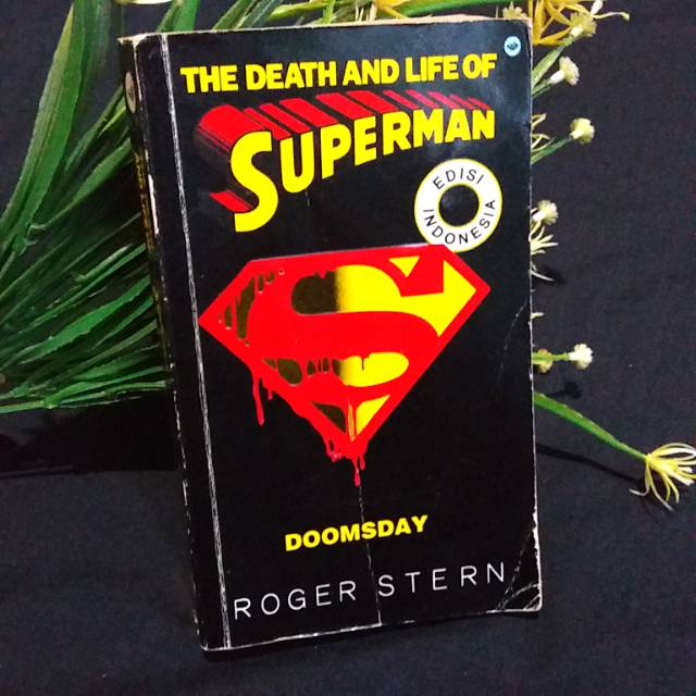 Buku หนังสือวรรณกรรมการประเทศวรณกรรม Stern Stern Superman Doomsday ...