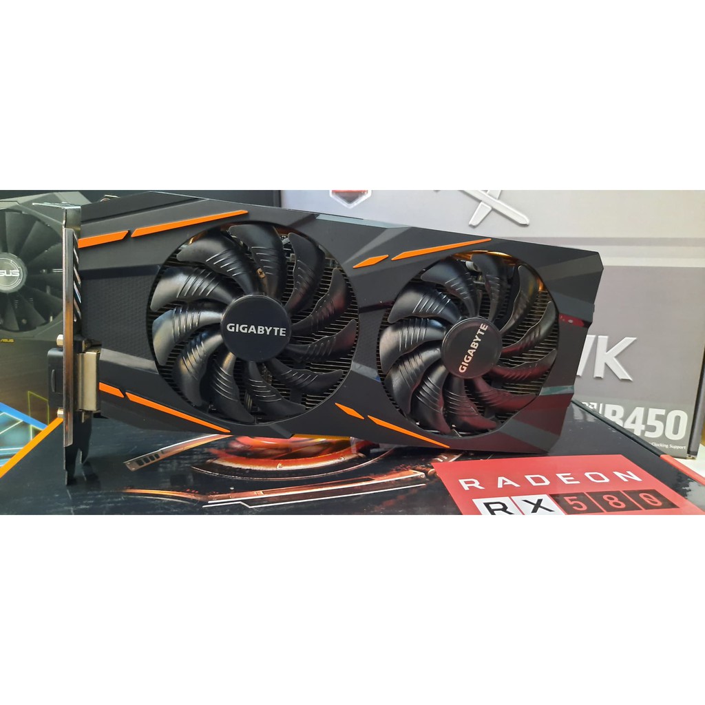 VGA(การ์ดจอ)Gigabyte Radeon™ RX580 Gaming 4G (มือสอง) | Shopee Thailand