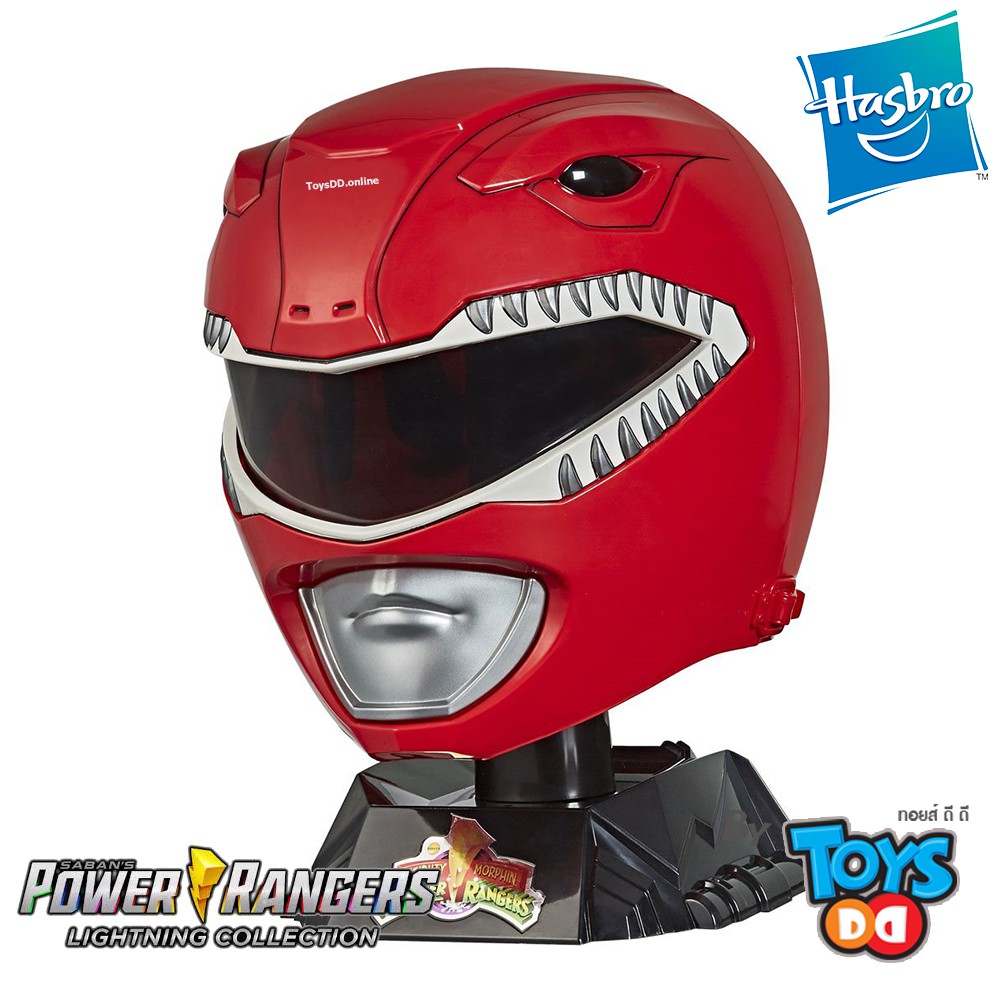 Power Rangers Lightning Collection Premium Red Ranger Helmet Prop ...