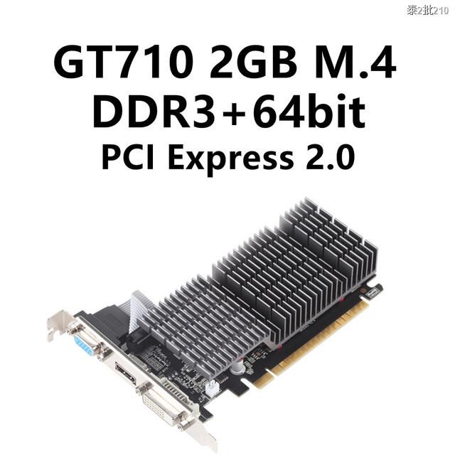 MAXSUN Full New NVIDIA GT710 2GB/1GB GDDR3 64bit Graphics Cards PCI ...