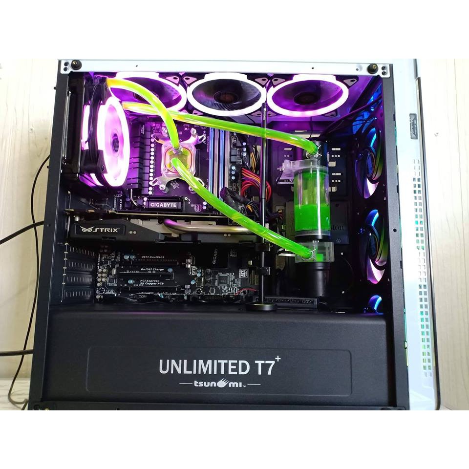 ชุดน้ำเปิด1ตอน ระบายความร้อนCPU ครบชุด/CPU Water Cooling Open Loop Set ...