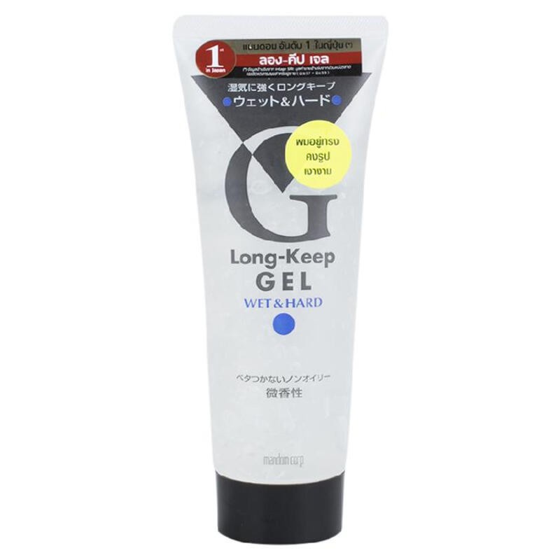 GATSBY G Long Keep Gel จีลองคีป เจล 225ก. เจลแต่งผม ผมอยู่ทรง ทนต่อสภาพ ...