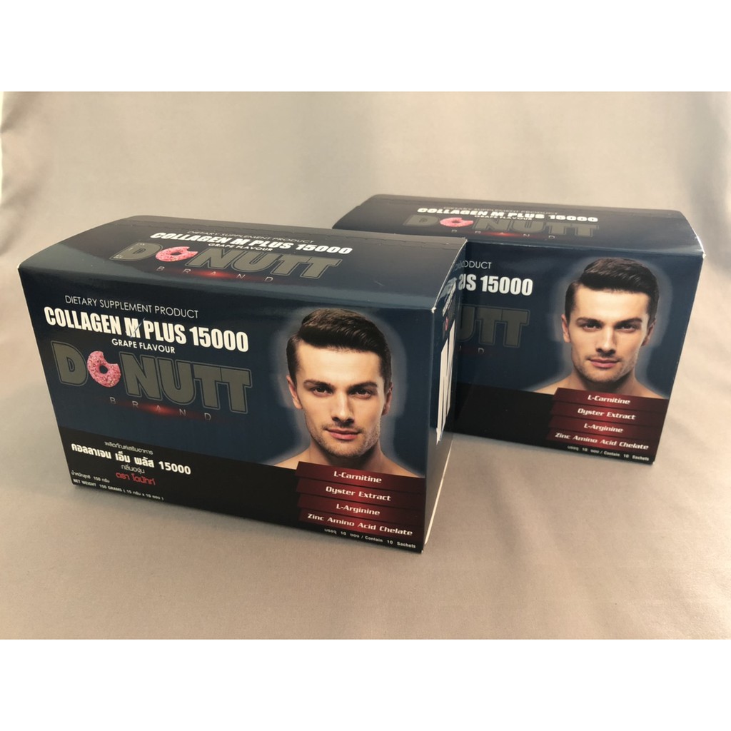 โดนัทท์ คอลลาเจน เอ็ม พลัส 15000 (Donutt Collagen M Plus 15000 ...