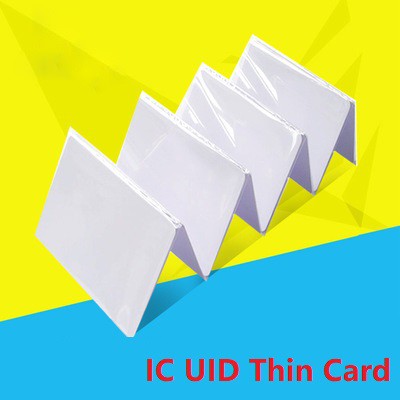 Mifare IC UID PVC Thin Card Rewritable rfid 13.56 mHz | Shopee Thailand