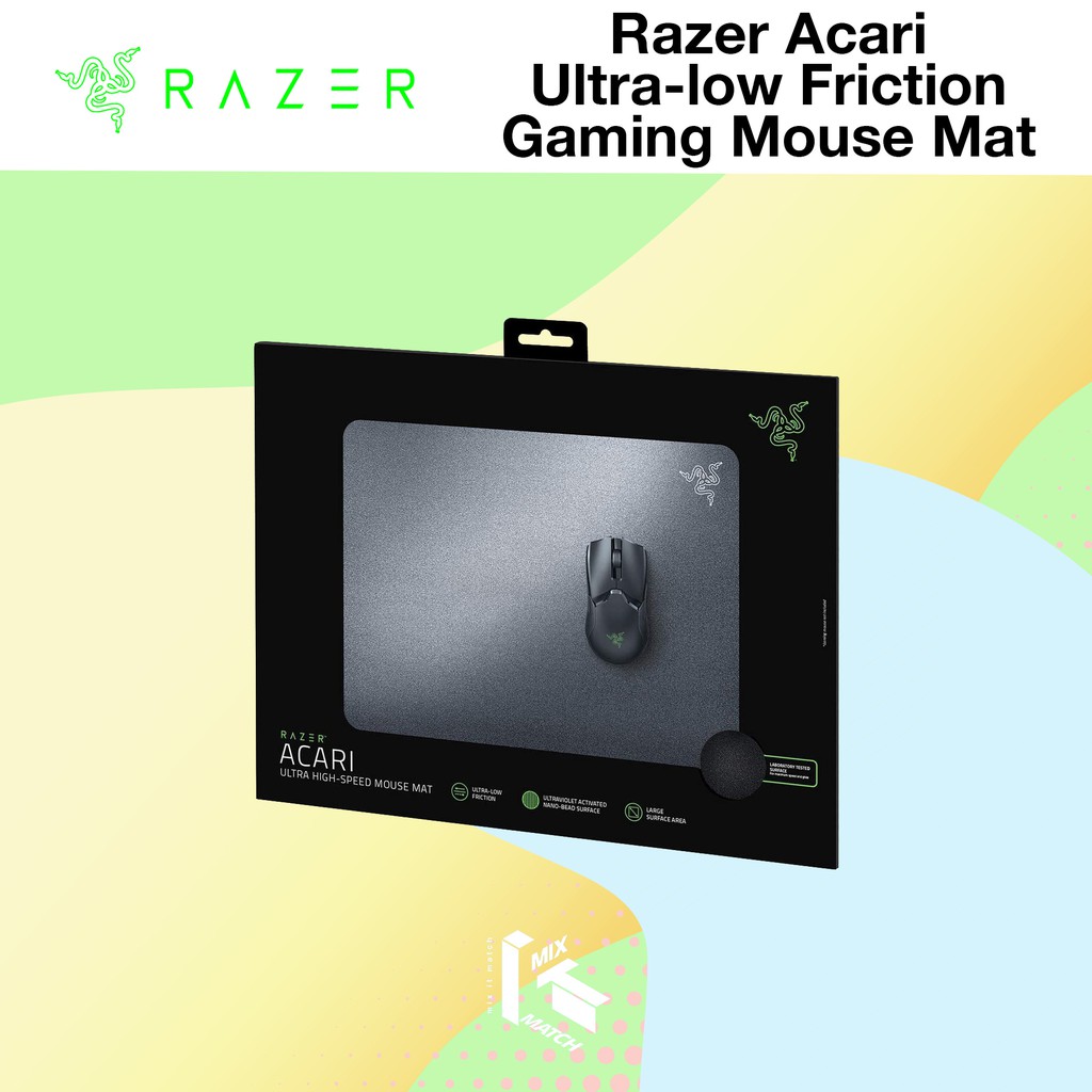 Razer Acari - Ultra-low Friction Gaming Mouse Mat (แผ่นรองเมาส์) (RZ02 ...