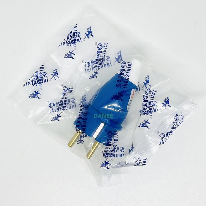 ปลั๊กตัวผู้ SUMO พาวเวอร์ปลั๊ก 2สาย 2ขา 16A รุ่น P1-0123-6h ปลั๊ก เต้ารับ ปลั๊กตัวเมีย P1-2123 ...