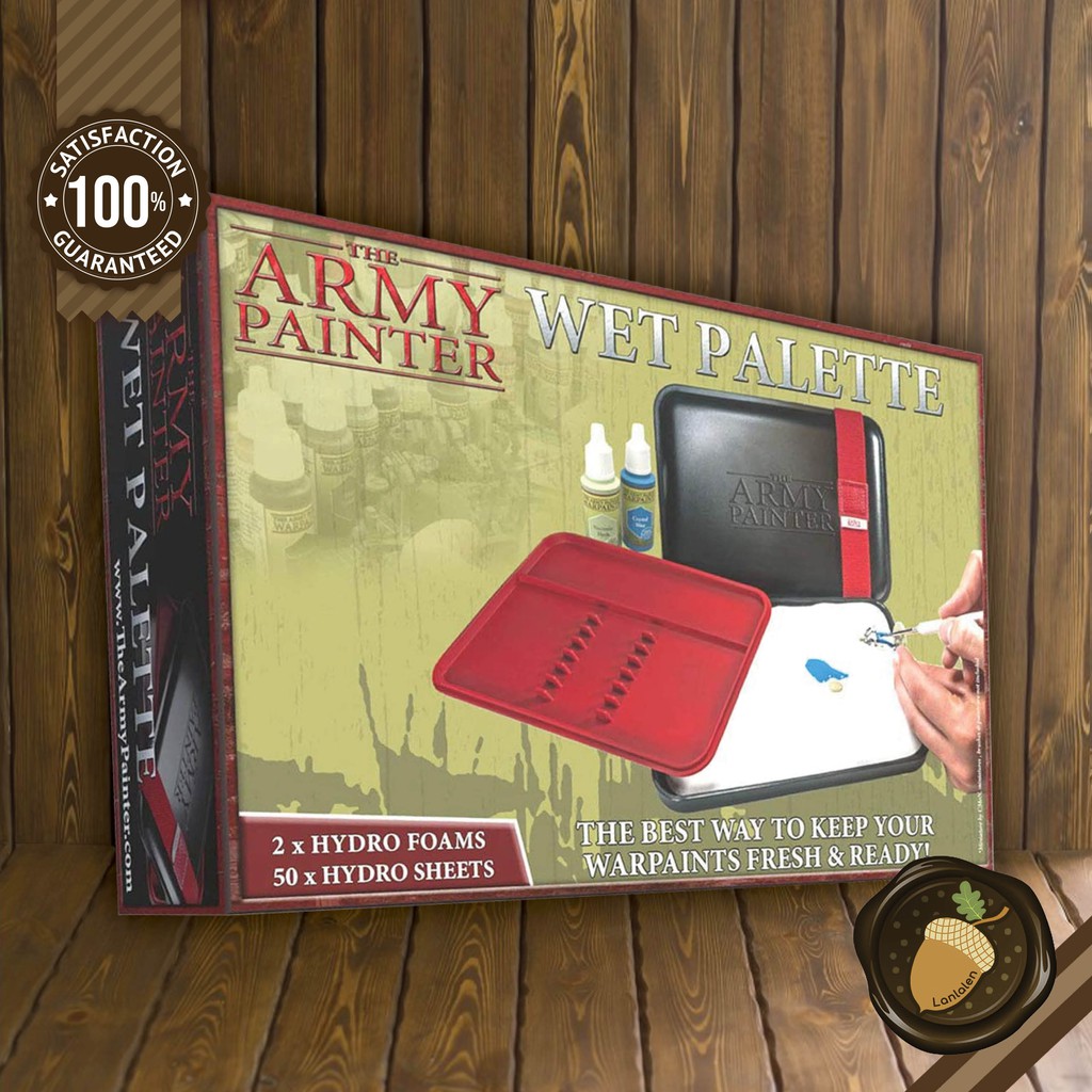 Army Painter: Wet Palette จานสีแบบเปียกพร้อมระบายสี | Shopee Thailand