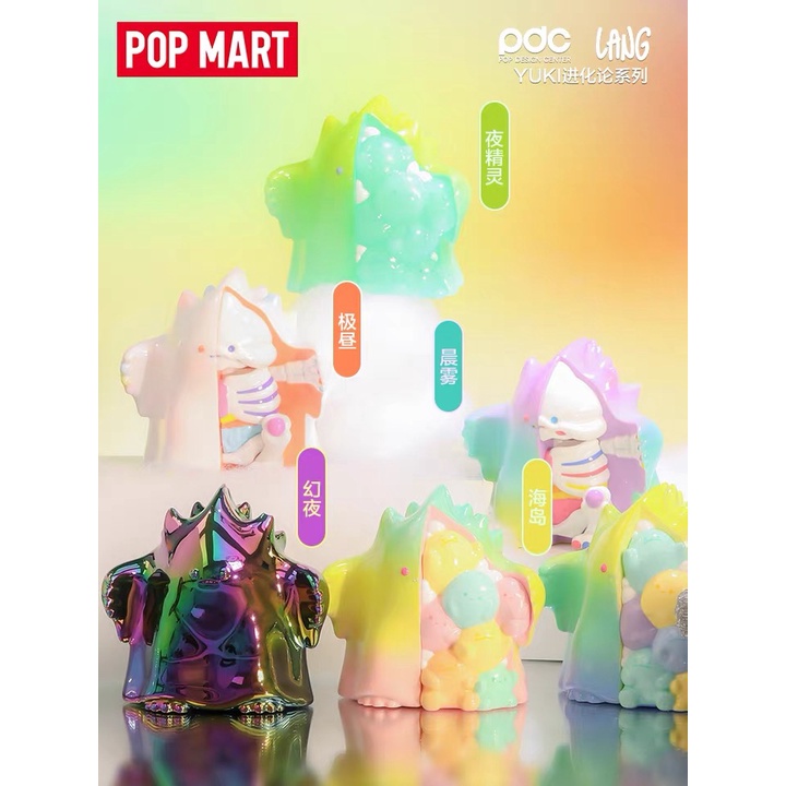 [แบบแยก] POP MART Yuki 4 Evolution series ลิขสิทธิ์แท้ 💖💛 ของสะสม ของ ...