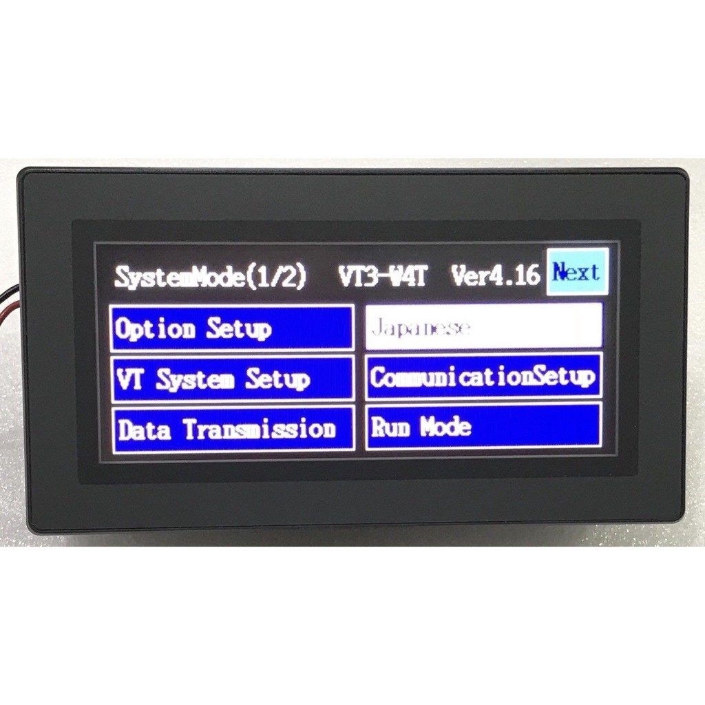 Keyence VT3-W4T Touch Screen Control Panel Display HMI 4-Inch 32K Colors 24VDC | Shopee Thailand