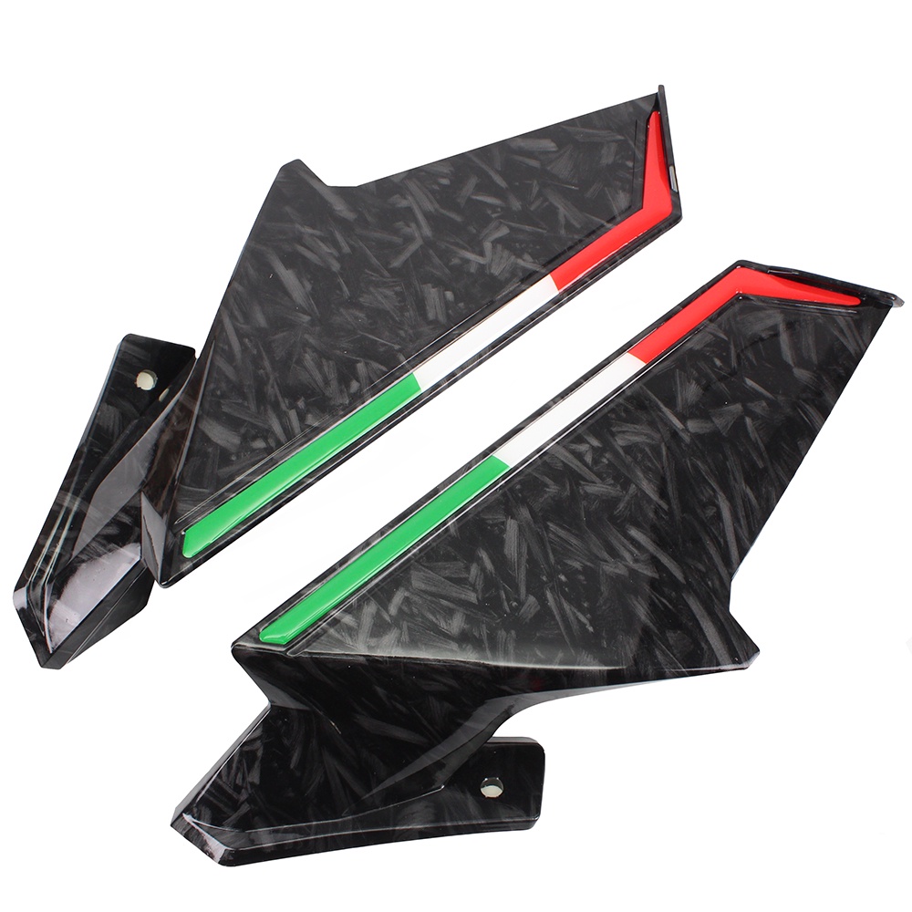 Motorcycle Wind Wing Flow Front Fairing Side Spoiler Winglets For ...