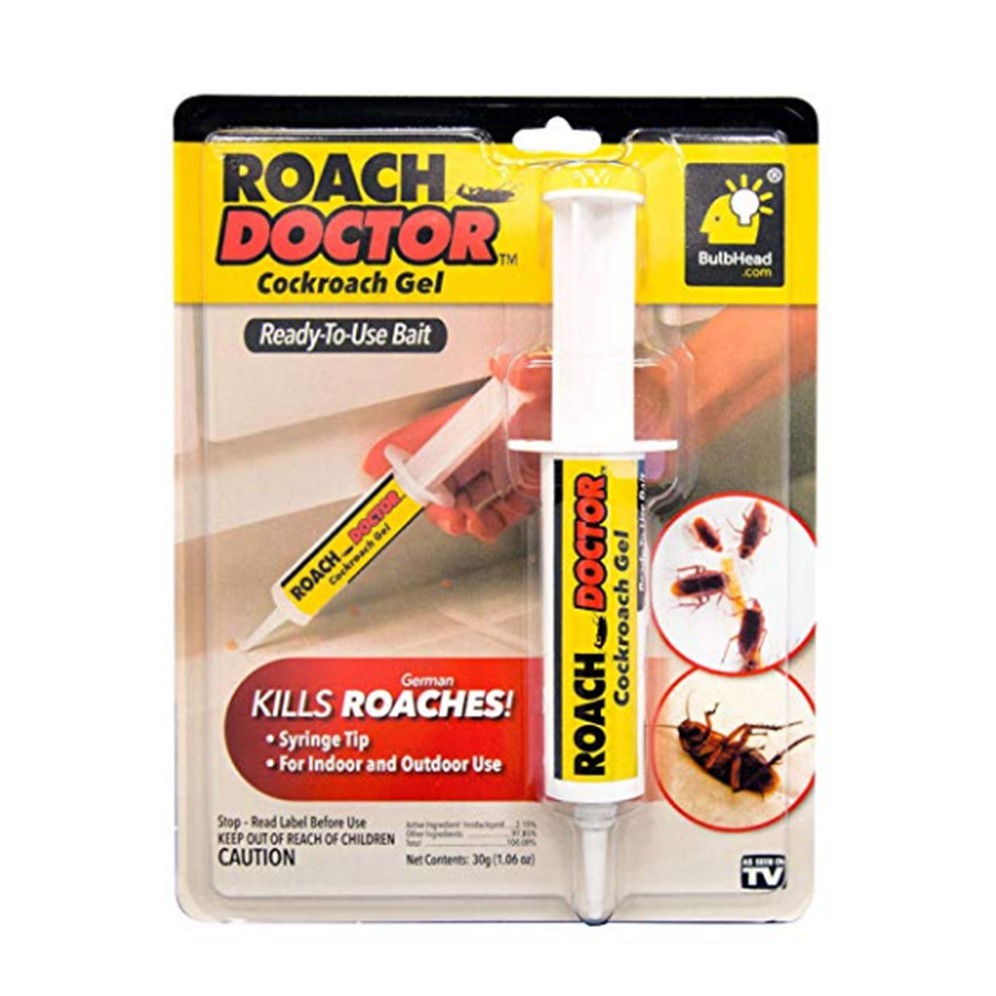 Boqi Factory เจลกำจัดแมลงสาบ roach doctor เจลฆ่าแมลงสาบ ขนาด 30g ยาฆ่า ...