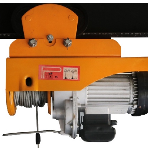 รอกสลิง+รอกวิ่งไฟฟ้า300kg ( Mini Electric Hoist ) SMART TEC รุ่น ME300 ...