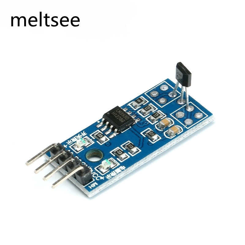（5pcs）Speed Measurement Hall Sensor Module โมดูลเซ็นเซอร์วัดความเร็วลม ...