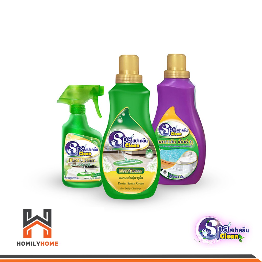 SPA CLEAN น้ำยาขจัดคราบน้ำปูนและพื้นทรายสูตรเข้มข้น X-ll น้ำยาดันฝุ่น ...
