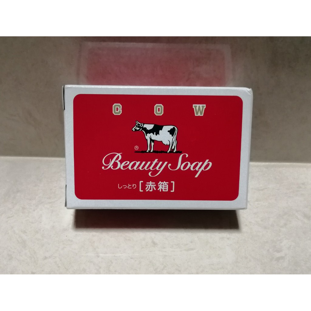 Cow Brand Beauty Soap คาว แบรนด์ บิวตี้ โซป สบู่น้ำนมก้อน ญี่ปุ่น วัวแดง 90g / วัวฟ้า 85g ...