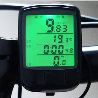 ไมล์จักรยาน Sunding รุ่น SD-563A แบบมีสาย มีไฟ อุปกรณ์จักรยาน (บรรจุ 1 ชิ้น) | Shopee Thailand