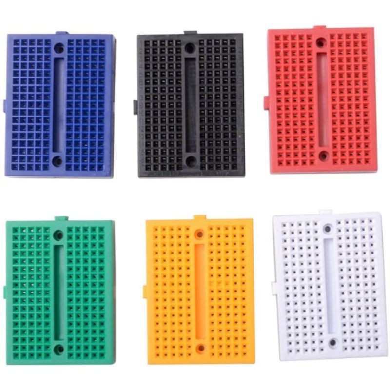 ถูกสุด! Breadboard 170หลุม MINI Breadboard 170จุด สำหรับ Arduino ...