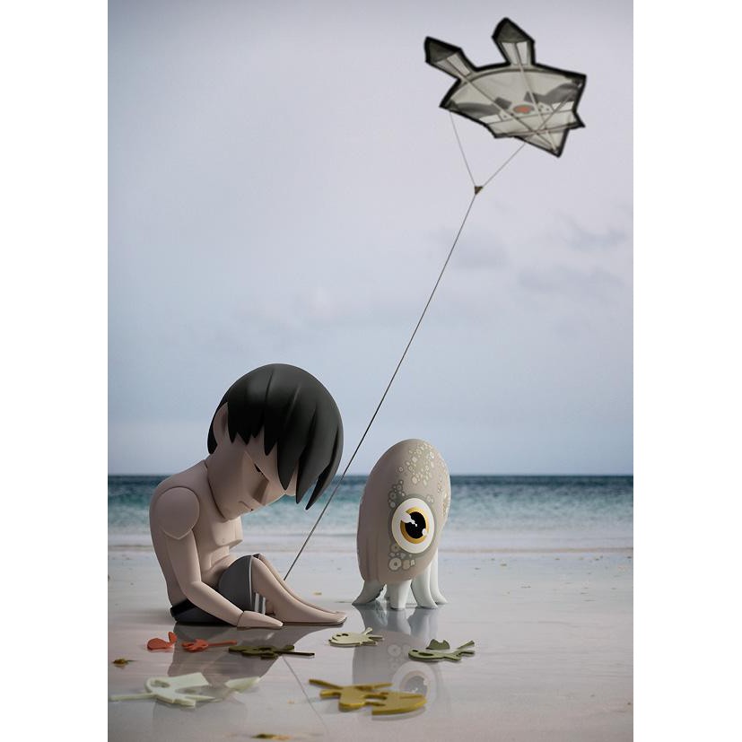 โมเดล designer toy ยี่ห้อ COARSE Casting shadows Switch to Fall ...