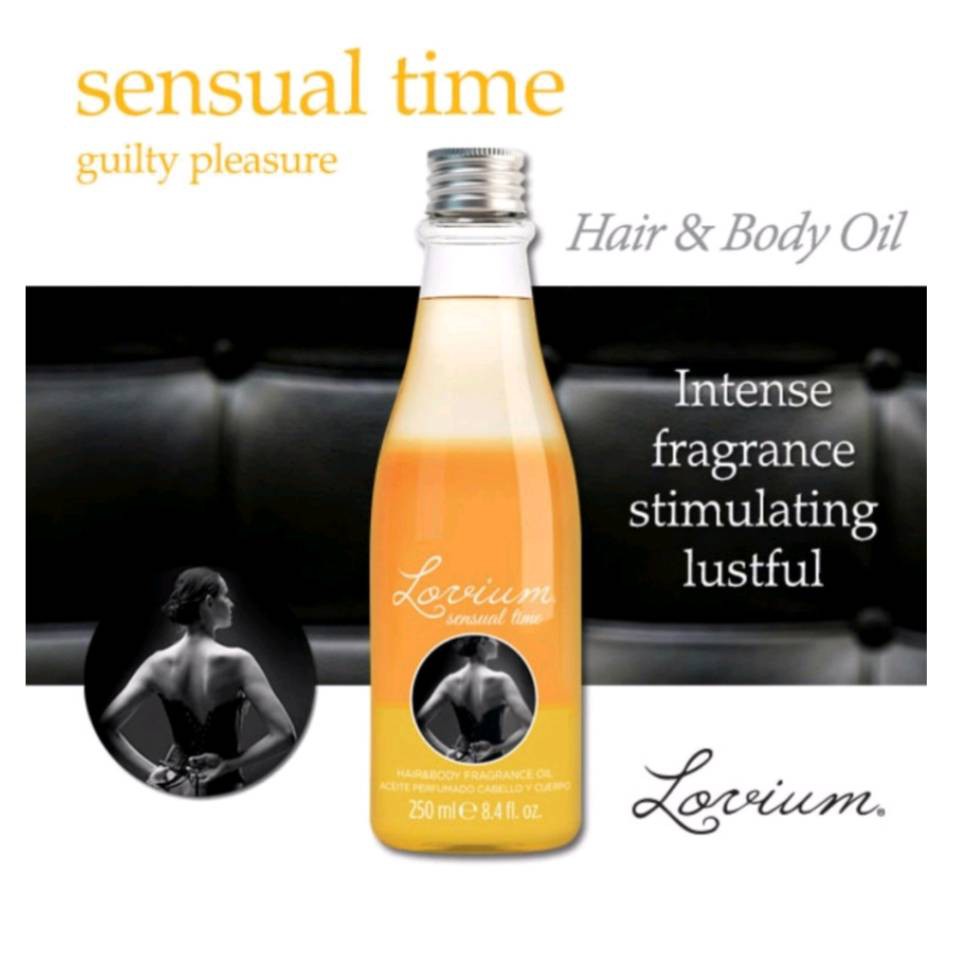 บำรุงผมและผิว Lovium Love Sensual time & Body Oil 250 ml. | Shopee Thailand