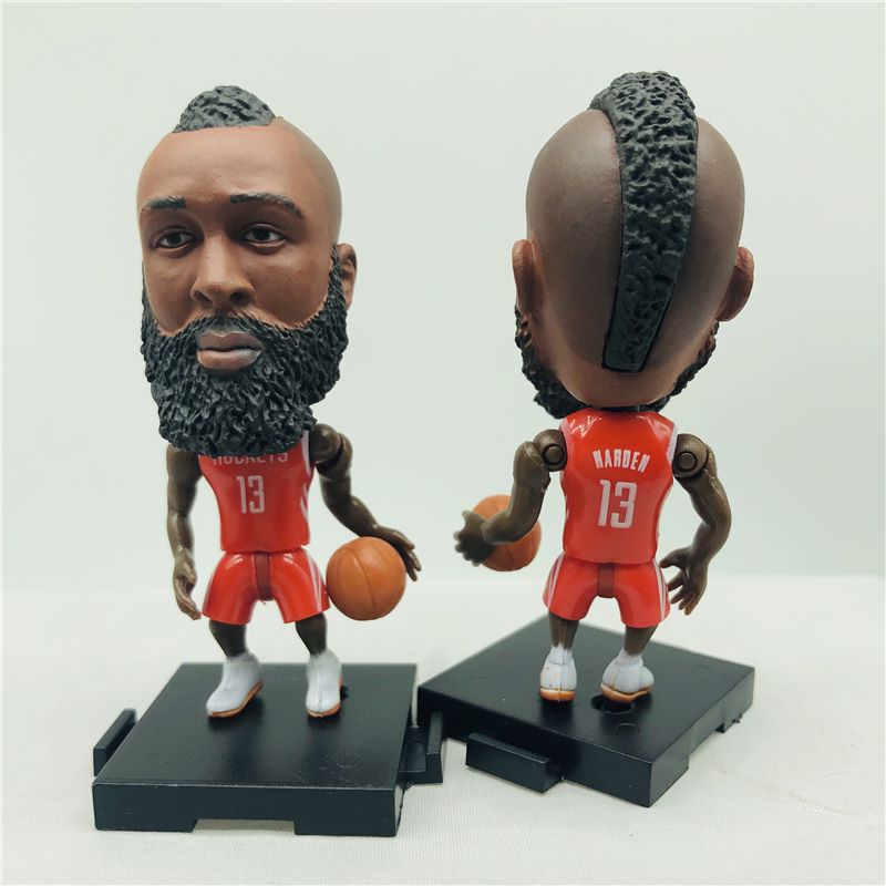 ตุ๊กตาบาสเก็ตบอล NBA Houston Rockets Player 13 James Harden Action ...