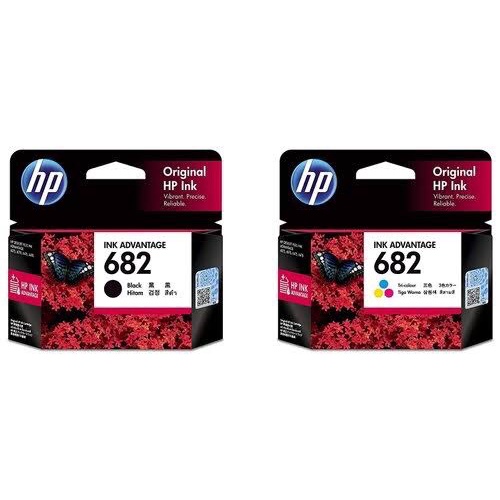Hp 682 Black 682 Color ตลับหมึกเอชพี ของแท้ | Shopee Thailand