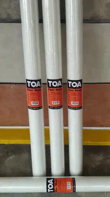 ผ้าตาข่าย ไฟเบอเมช TOA fiber mesh หน้ากว้าง 1เมตร ยาว 10เมตร | Shopee ...