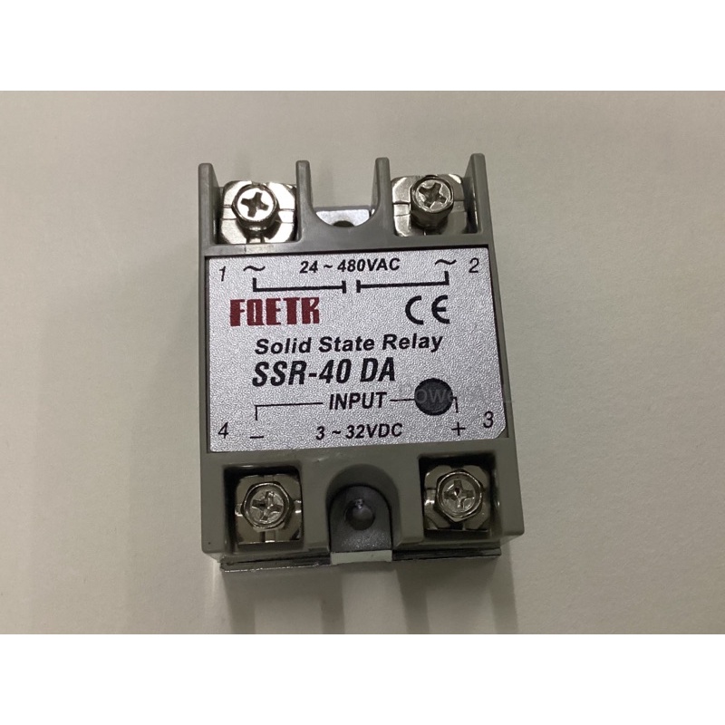 SSR-Solid State Relay SSR-25 SSR-40 SSR-50 SSR-60 SSR-80 SSR-100 AA DA DD โซลิดสเตตรีเลย์ ...