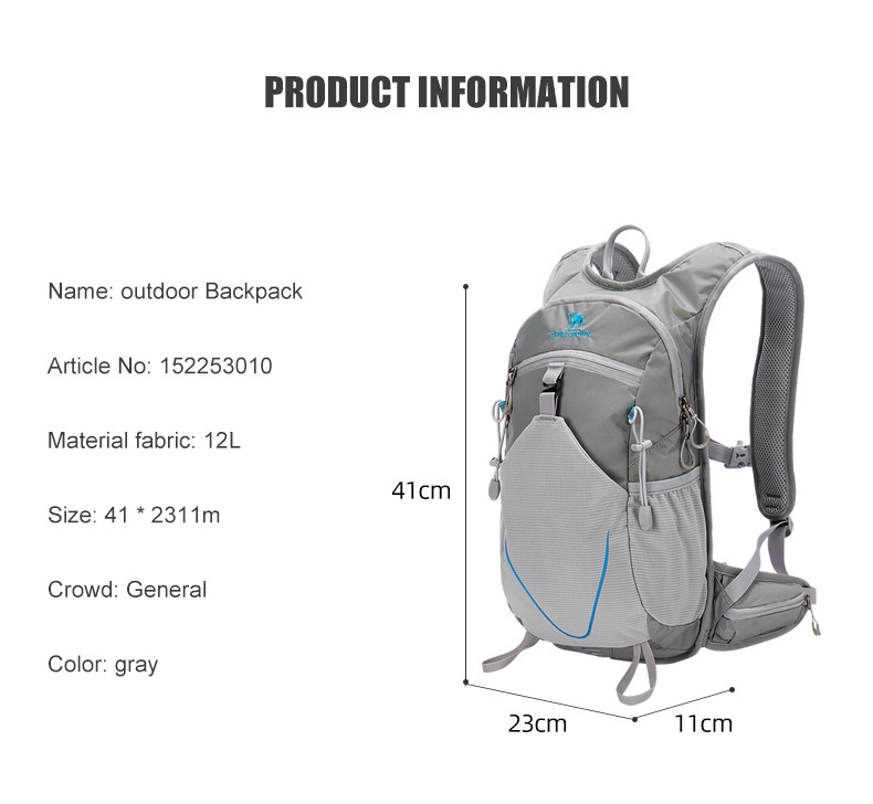 Camel กระเป๋าเป้สะพายหลัง ขนาด 12 ลิตร เหมาะกับการวิ่ง ขี่จักรยาน ปีน ...