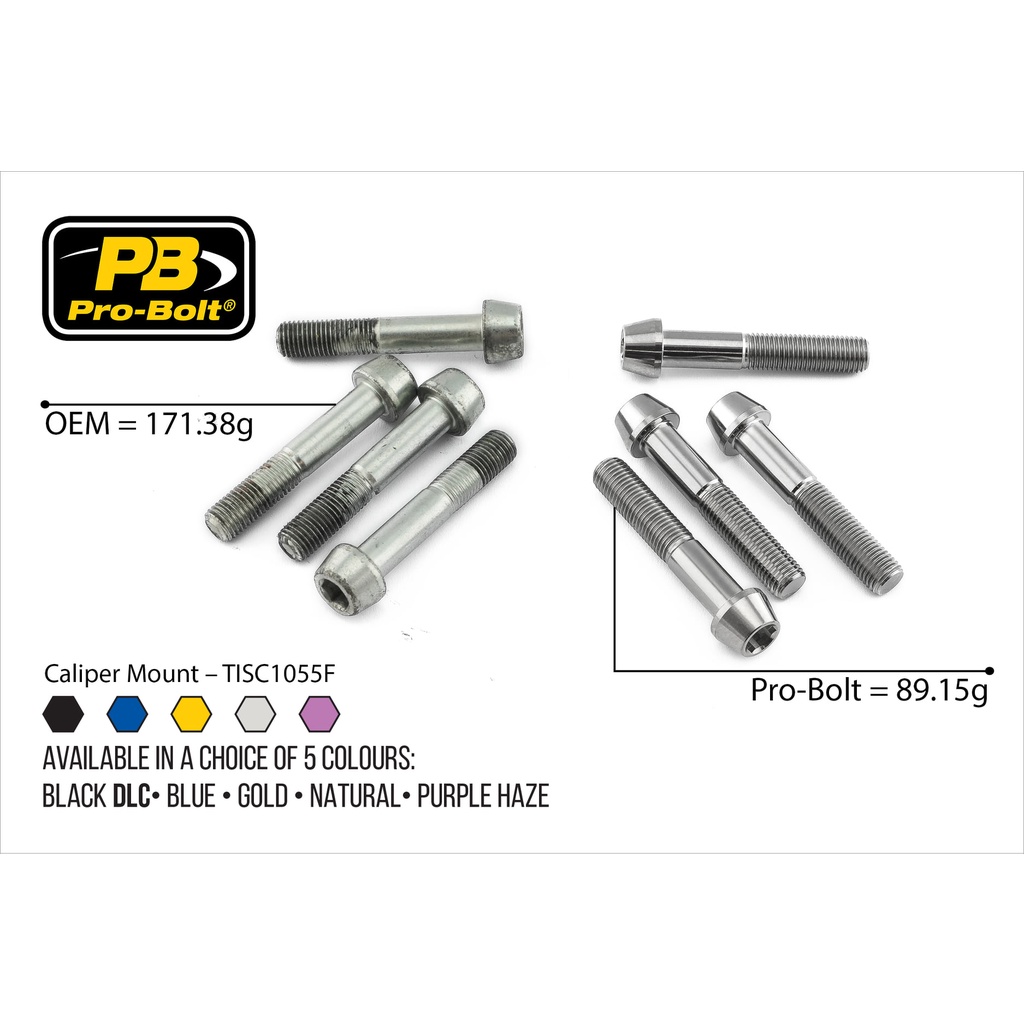 Pro-Bolt ไทเทเนี่ยม หัวจม M10x45,50,55,60,65,70mm | Shopee Thailand