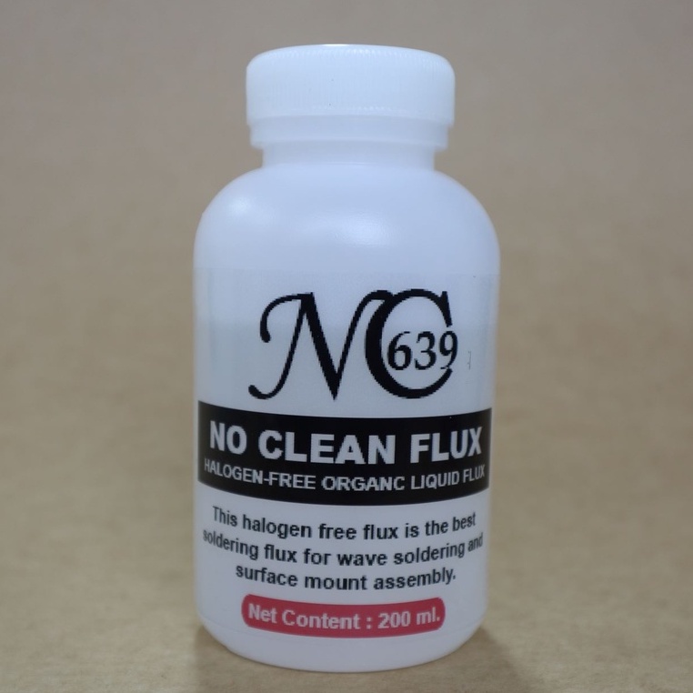 NC639 NO CLEAN FLUX HALOGEN-FREE ORGANC LIQUID FLUX | Shopee Thailand