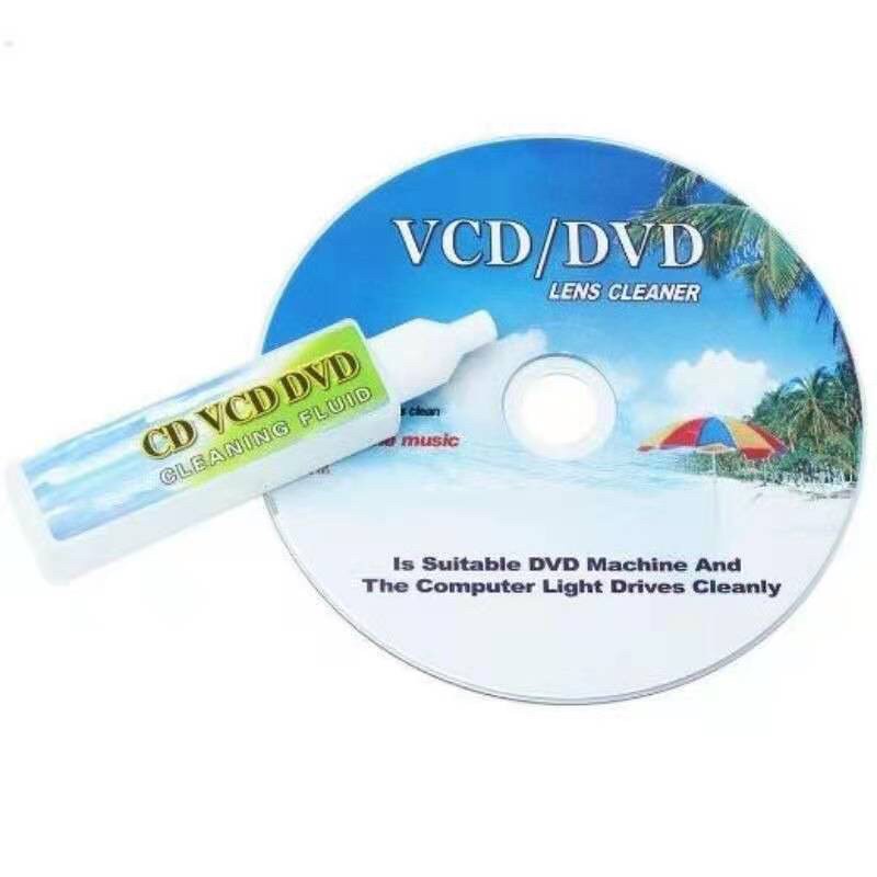 ชุดน้ำยาทำความสะอาดแผ่น CD/ VCD /DVD Computer CD ROM Lens Cleaner YH ...