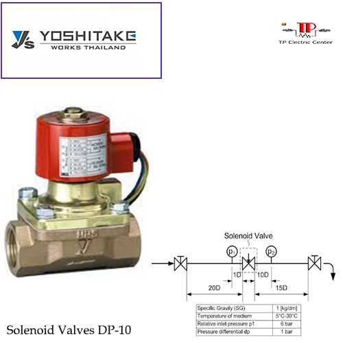 Solenoid Valves (Motor Valves,Air Operate Valves) DP-10 YOSHITAKE ...