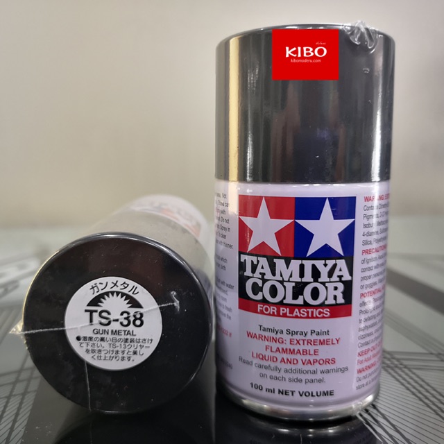 สีสเปรย์ทามิย่า Tamiya TS-38 Gun Metal 100ml สีกันเมทัล | Shopee Thailand