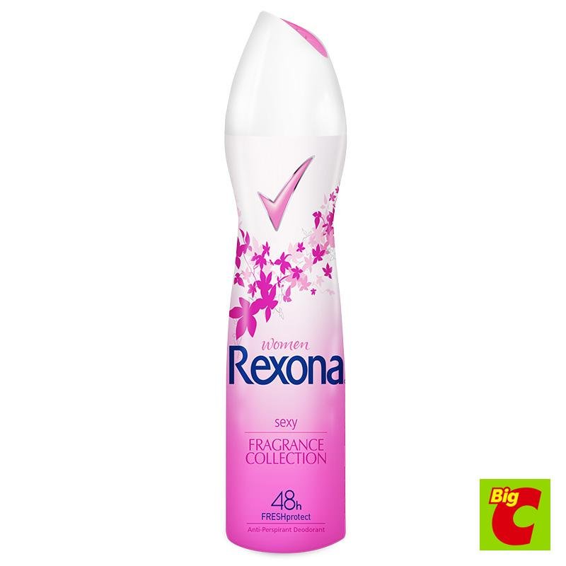 เรโซนา formula สเปรย์ระงับกลิ่นกาย มล.Rexonaสูตรเซ็กซี่ 150deodorant ...