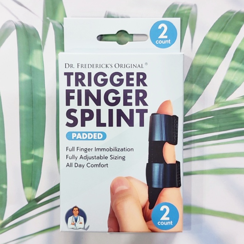 (Dr.Frederick's Original®) Trigger Finger Splint Padded 2 Count เฝือก ...