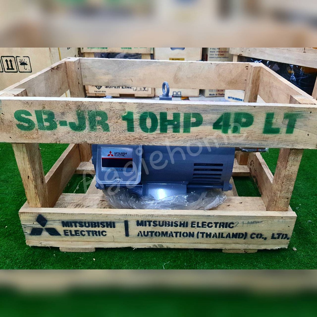 MITSUBISHI มอเตอร์ 220V. รุ่น SB-JR 10HP 4P LT 7.5KW มอเตอร์ไฟฟ้า MOTOR วัสดุแข็งพิเศษ ทนทาน ...