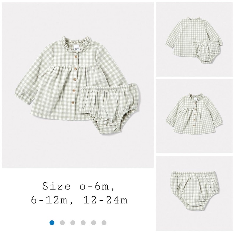 เซตเสื้อพร้อมชิปสําหรับ Anko Baby Australia auth | Shopee Thailand